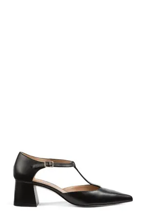 LK BENNETT Mikayla T-strap Pointed Toe Pumps