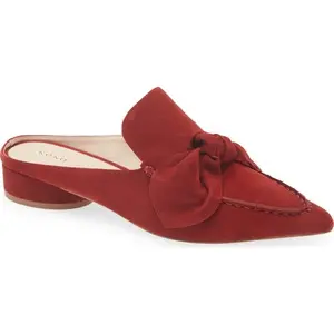 KOKO + PALENKI Piet Bow Mule - Brick Suede