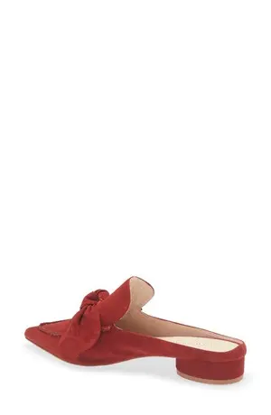 KOKO + PALENKI Piet Bow Mule - Brick Suede