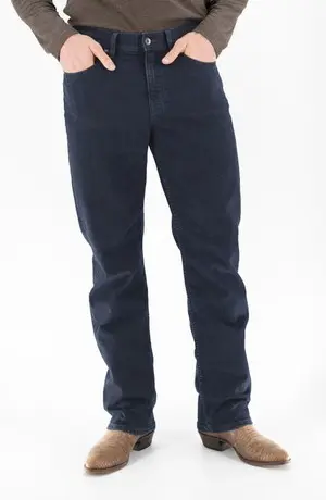 Devil-dog Dungarees Zip Up Jeans For Men