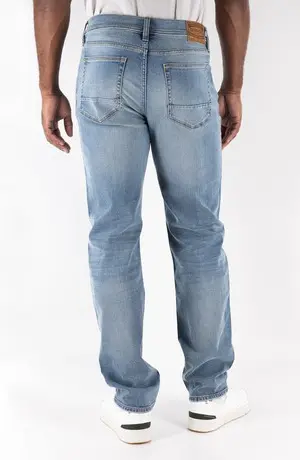DEVIL-DOG DUNGAREES Slim Straight Fit Jeans - Spruce Pine