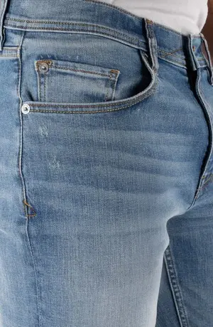 DEVIL-DOG DUNGAREES Slim Straight Fit Jeans - Spruce Pine