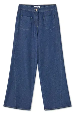 LK BENNETT Pip Denim Trousers