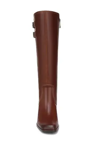 27 EDIT NATURALIZER Riding Boot - Rich Cognac Brown