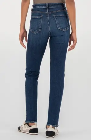 Kut From The Kloth Elizabeth High-waist Ankle Straight Leg Jeans
