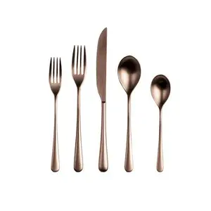 MEPRA Neve Flatware Set20 Pieces Ice Bronze