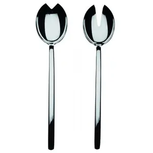 MEPRA Due Salad Serving Set2 Pieces - Silver