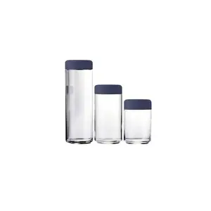 MEPRA Atmosfera Food Containerurano3 Pieces - Materic Cobalt