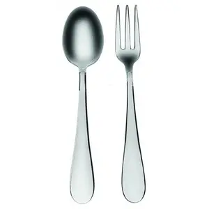 MEPRA Natura Serving Set2 Pieces - Ice Silver