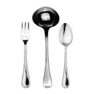 MEPRA Raffaello Serving Set3 Pieces - Silver