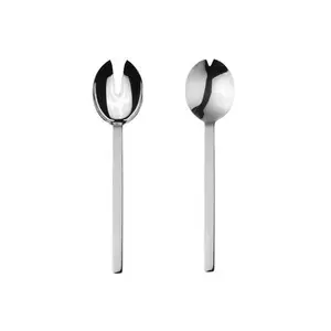 MEPRA Stile Pininfarina Salad Serving Set2 Pieces - Silver