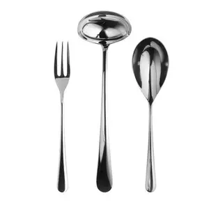 MEPRA Neve Serving Set3 Pieces - Silver