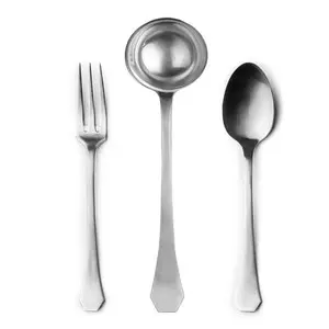 MEPRA Moretto Serving Set3 Pieces - Ice Silver