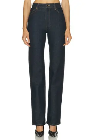 Khaite Danielle Straight-leg Denim