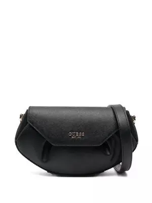 Guess Logo-plaque Flap Shoulder Bag