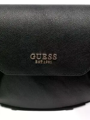 Guess Logo-plaque Flap Shoulder Bag