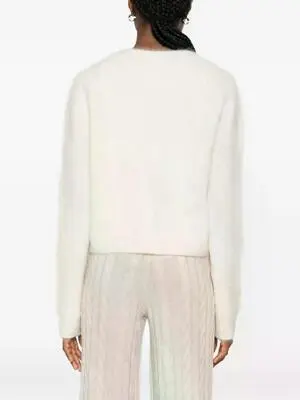Soft Goat Fine Knit Alpaca Wool Blend Cardigan