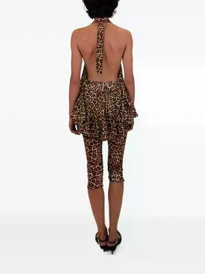 Azeeza Winston Silk Top - Brown