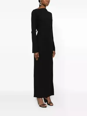 Patrizia Pepe Side-slit Maxi Dress