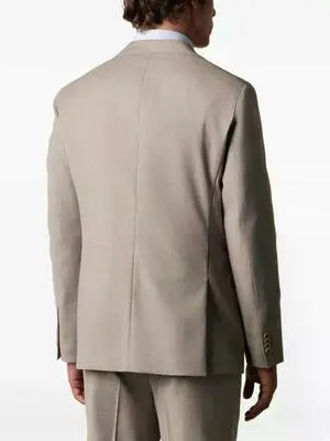 Brooks Brothers Single-breated Blazer - Brown