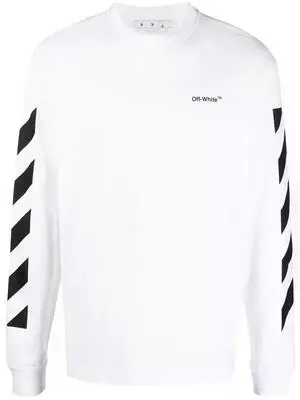 Off-White Logo-print Long-sleeve T-shirt