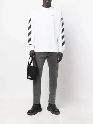 Off-White Logo-print Long-sleeve T-shirt