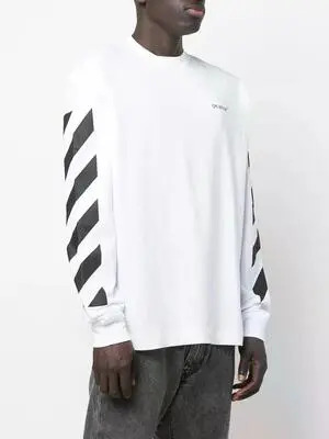 Off-White Logo-print Long-sleeve T-shirt