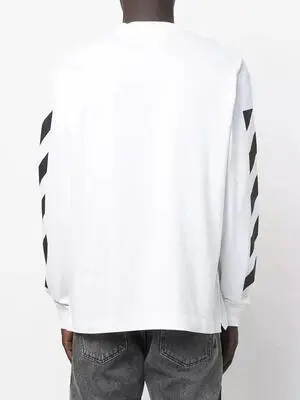 Off-White Logo-print Long-sleeve T-shirt