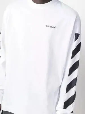 Off-White Logo-print Long-sleeve T-shirt