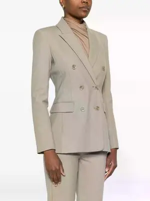 Patrizia Pepe Double-breasted Blazer - Neutrals