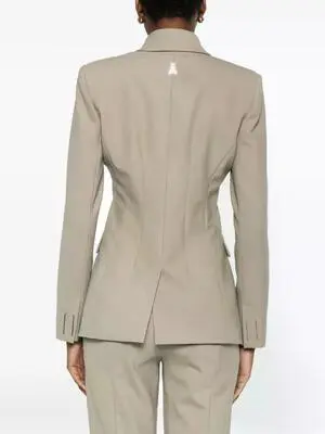 Patrizia Pepe Double-breasted Blazer - Neutrals