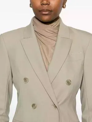 Patrizia Pepe Double-breasted Blazer - Neutrals