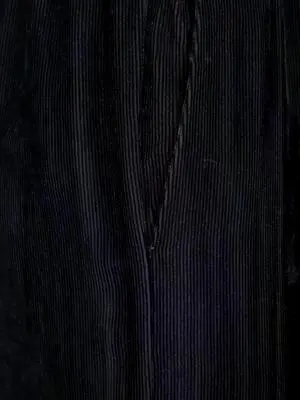 FORTE_FORTE Straight-leg Velvet Trousers