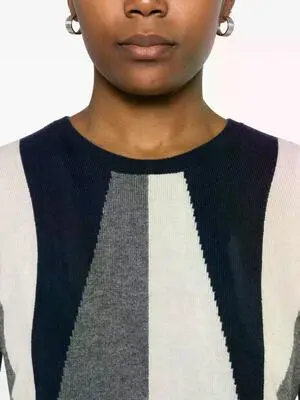 Emporio Armani Geometric-pattern Sweater