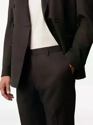 Brooks Brothers Double-breasted Wool Suit - Brown