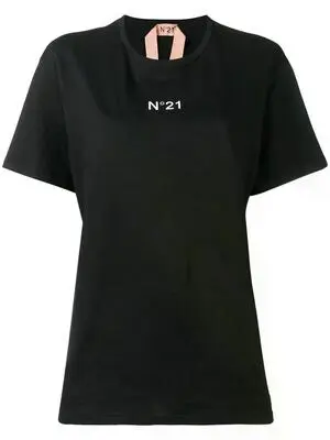 N°21 Oversized Logo Print T-shirt