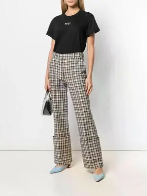 N°21 Oversized Logo Print T-shirt