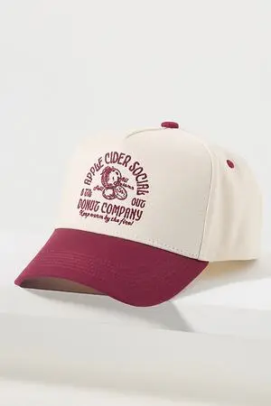 KENZ KUSTOMZ Fall Trucker Hat - Red Apple Cider Social