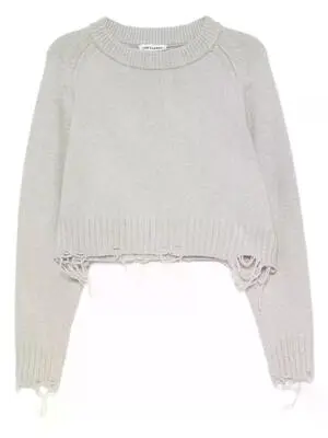 LOW CLASSIC Damaged Knitted Top