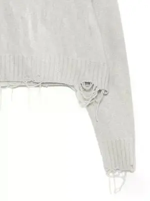 LOW CLASSIC Damaged Knitted Top
