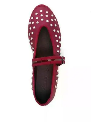 FLABELUS Mae Ballerina Shoes - Red