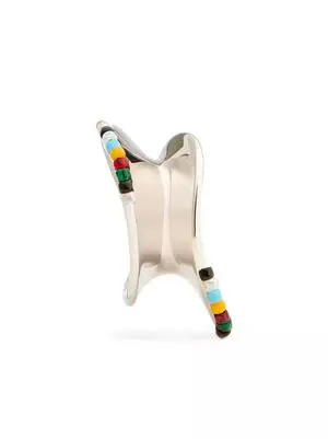 Khaite Shadow Ear Cuff - Silver