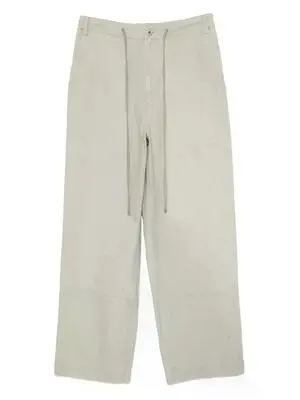 LOW CLASSIC Washed Cotton Pants