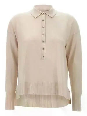 ELENA MIRO` Buttoned Polo Shirt