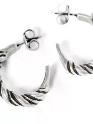 ANN DEMEULEMEESTER Babs Twisted Earrings