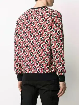 Moncler Jacquard-logo Crew Neck Jumper