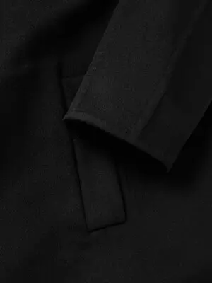 TOM FORD Oversized Shawl-collar Belted Wool And Silk-blend Felt Coat