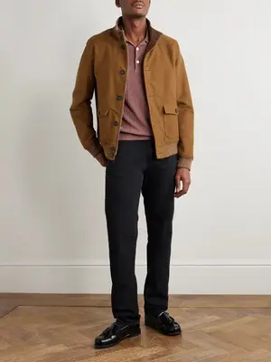 SLOWEAR Incotex Montedoro Cotton-twill Jacket