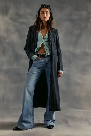 Free People We The Free West Coast Flare Jeans - Dodger