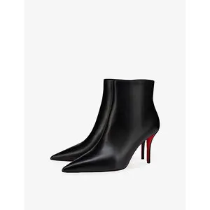 CHRISTIAN LOUBOUTIN Miss Z Booty 80 Leather Boots